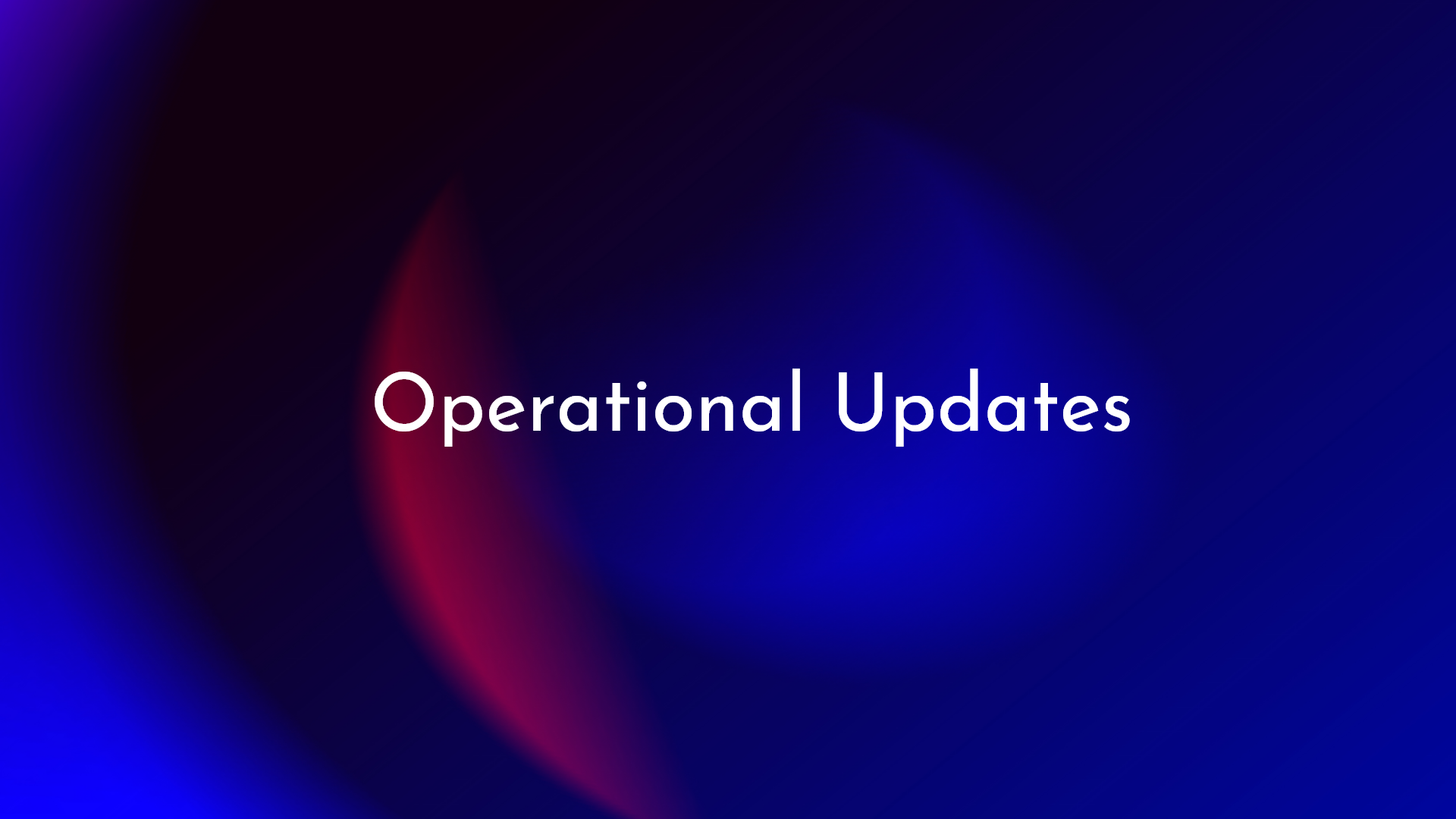 Operational updates | VIAINVEST blog
